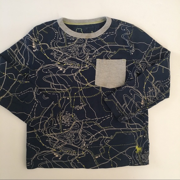 Mini Boden | Shirts & Tops | Mini Boden Map Shirt | Poshmark